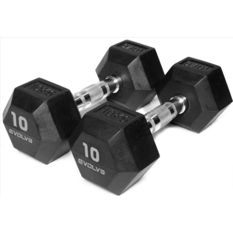 Evolve Hexagon hantlite komplekt 2x 1-10kg - Medpoint